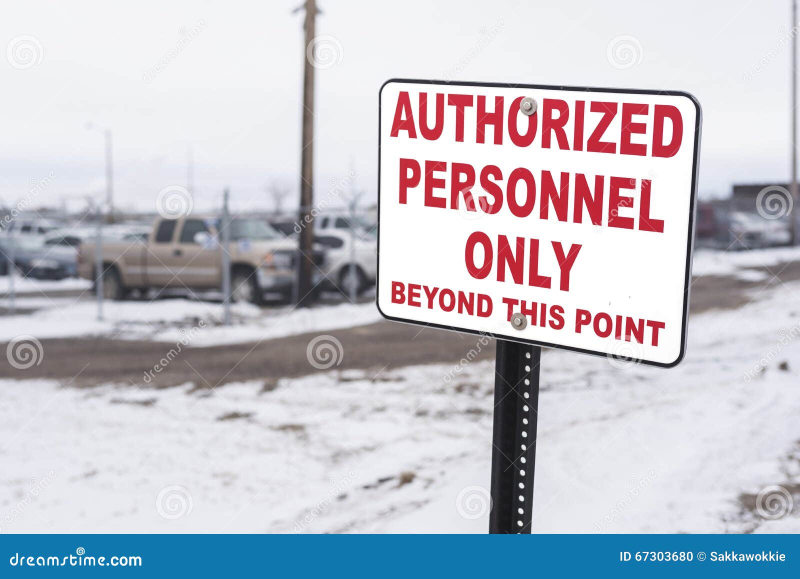 Authorized Personell Sign Locked Compound Stock Photos - Free & Royalty ...