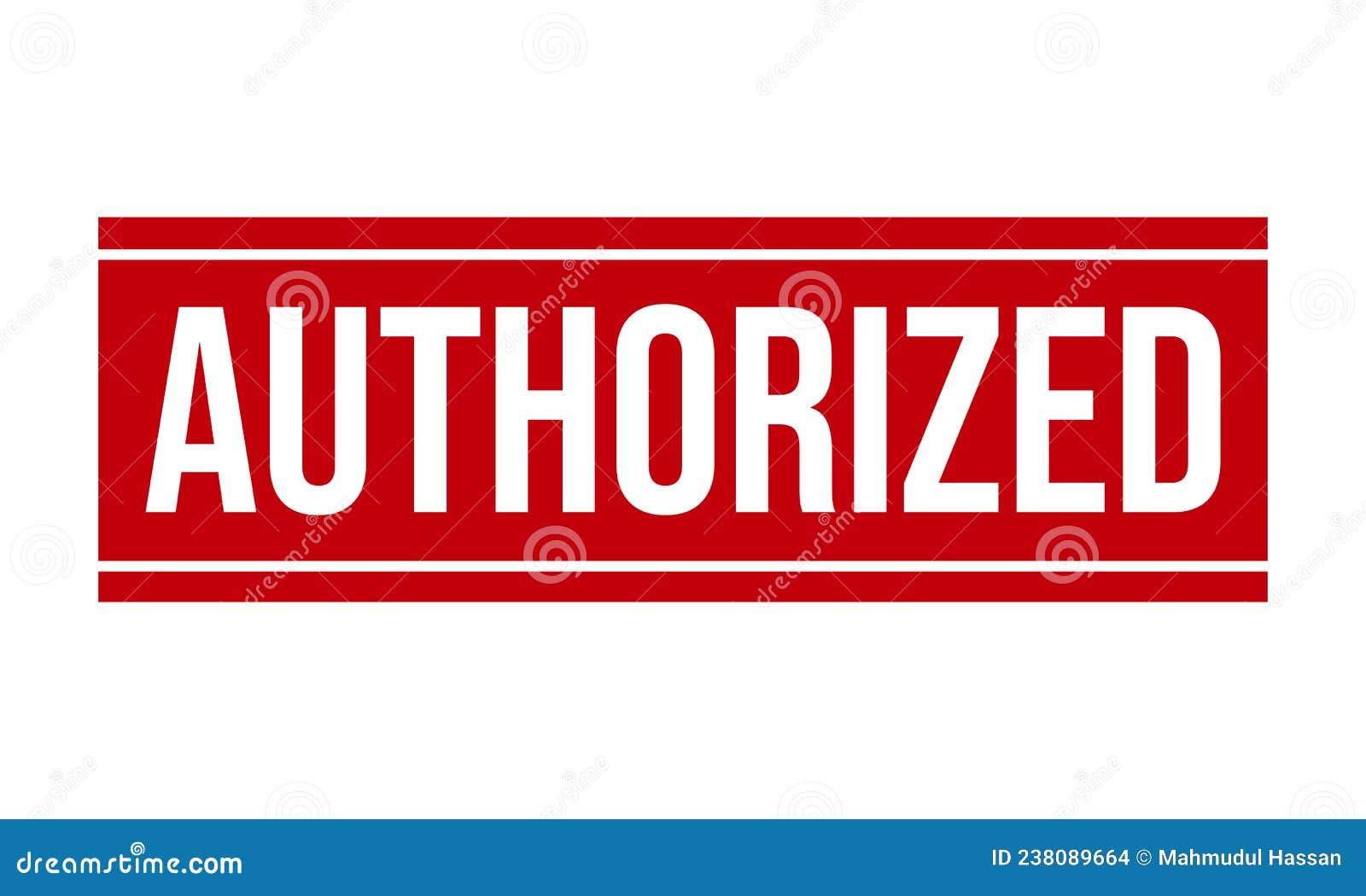 Authorized Rubber Stamp. Red Authorized Rubber Grunge Stamp Seal Vector ...