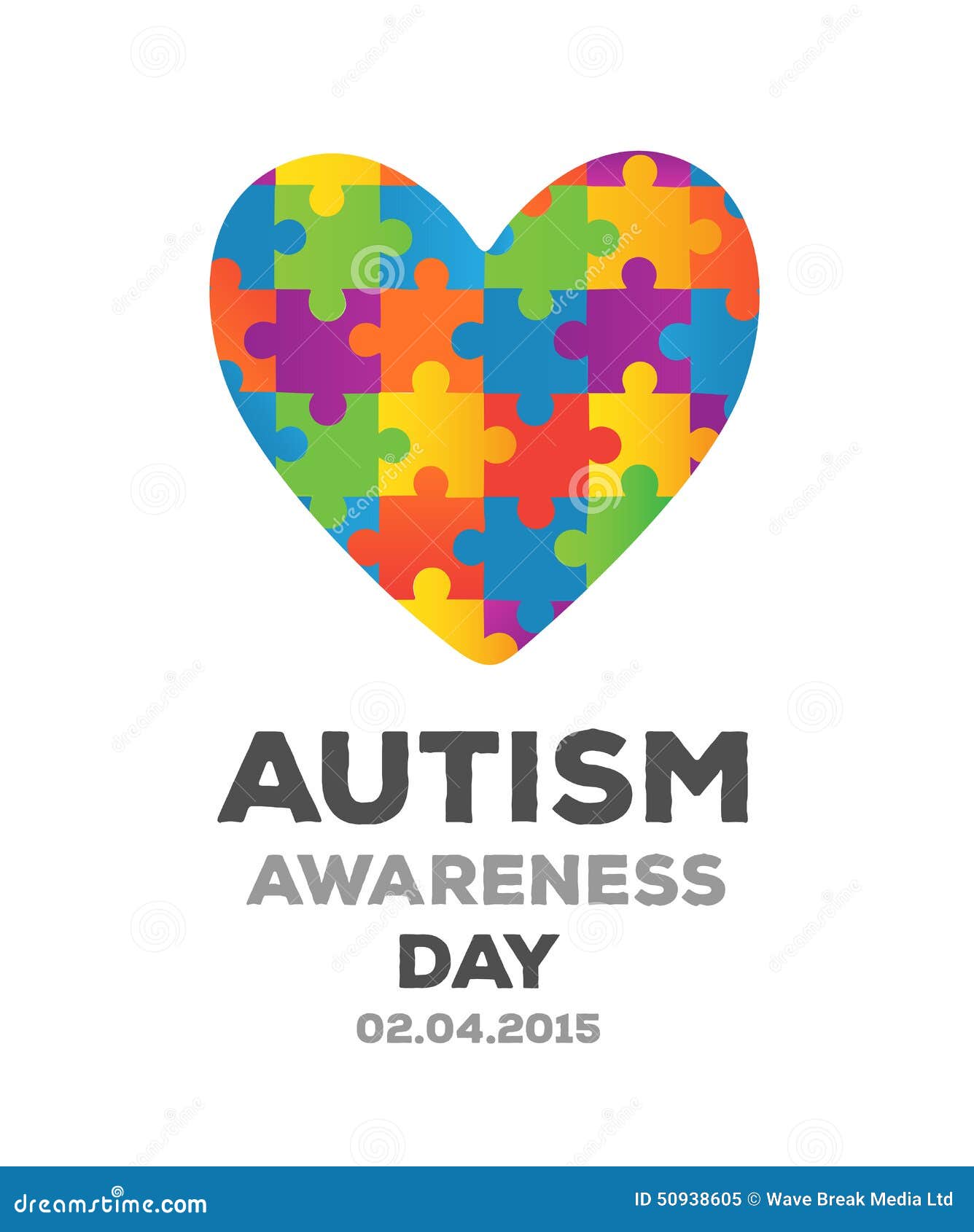Autism Awareness Design Vector Stock Vector - Illustration of vector ...