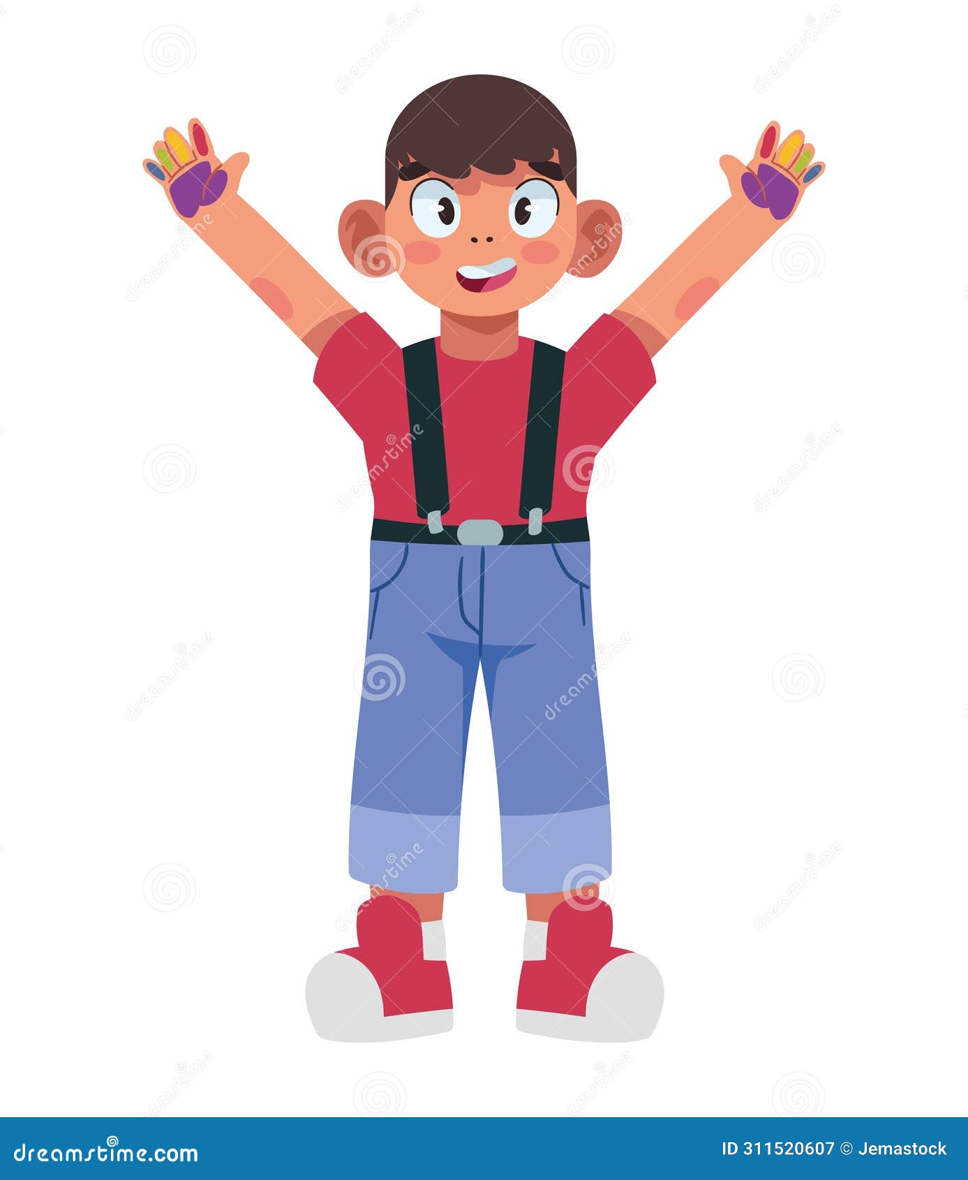 Autism boy character stock vector. Illustration of social - 311520607