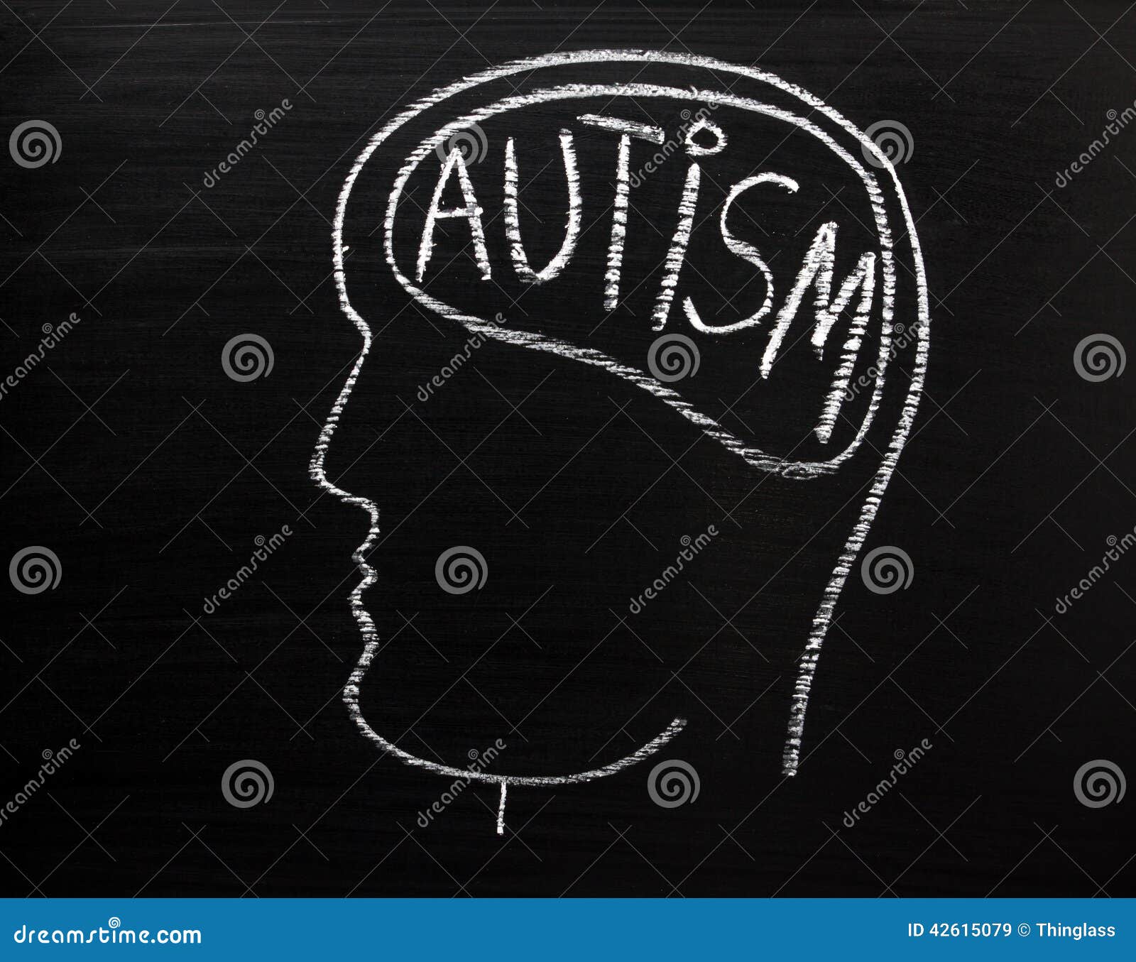 Autism Concept stock image. Image of autistic, word, blackboard - 42615079