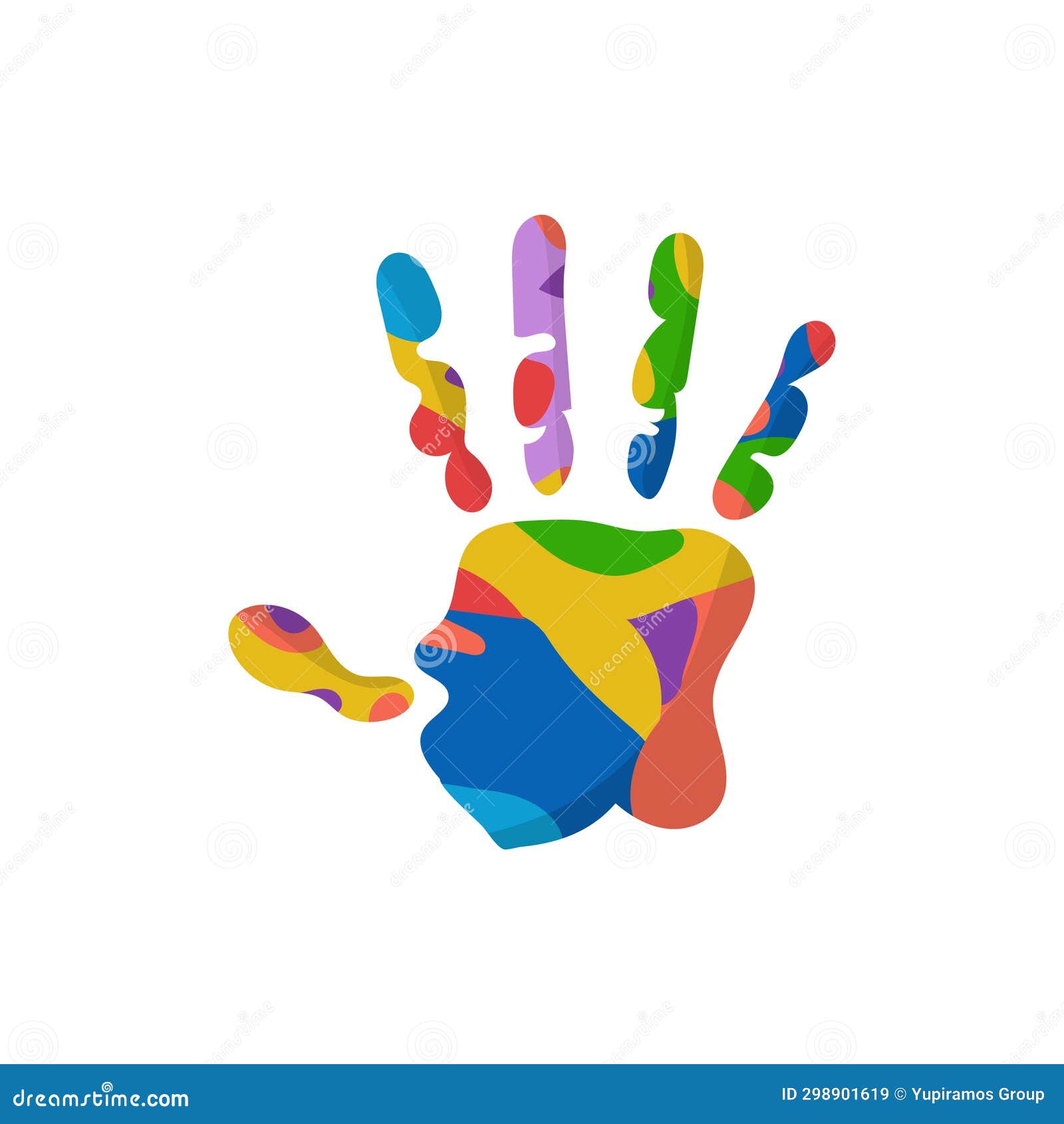 Autism hand illustration stock illustration. Illustration of strengths ...