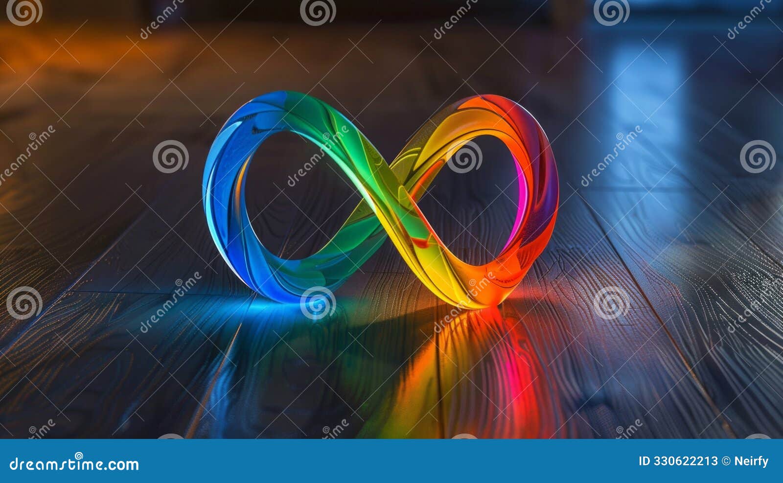 Autism infinity symbol stock image. Image of colors - 330622213