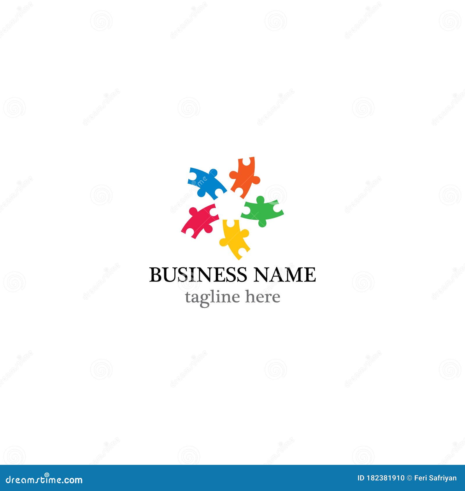 Autism Logo Cartoon Vector | CartoonDealer.com #68130339
