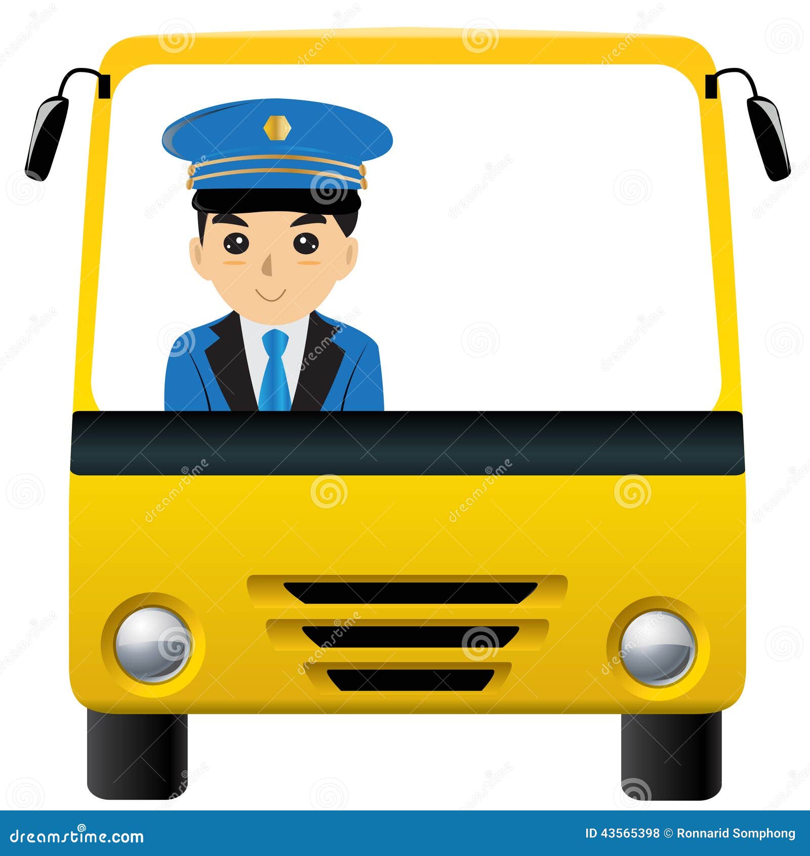 Autista di autobus illustrazione vettoriale. Illustrazione di graffetta ... Autista di autobus illustrazione vettoriale. Illustrazione di graffetta ...