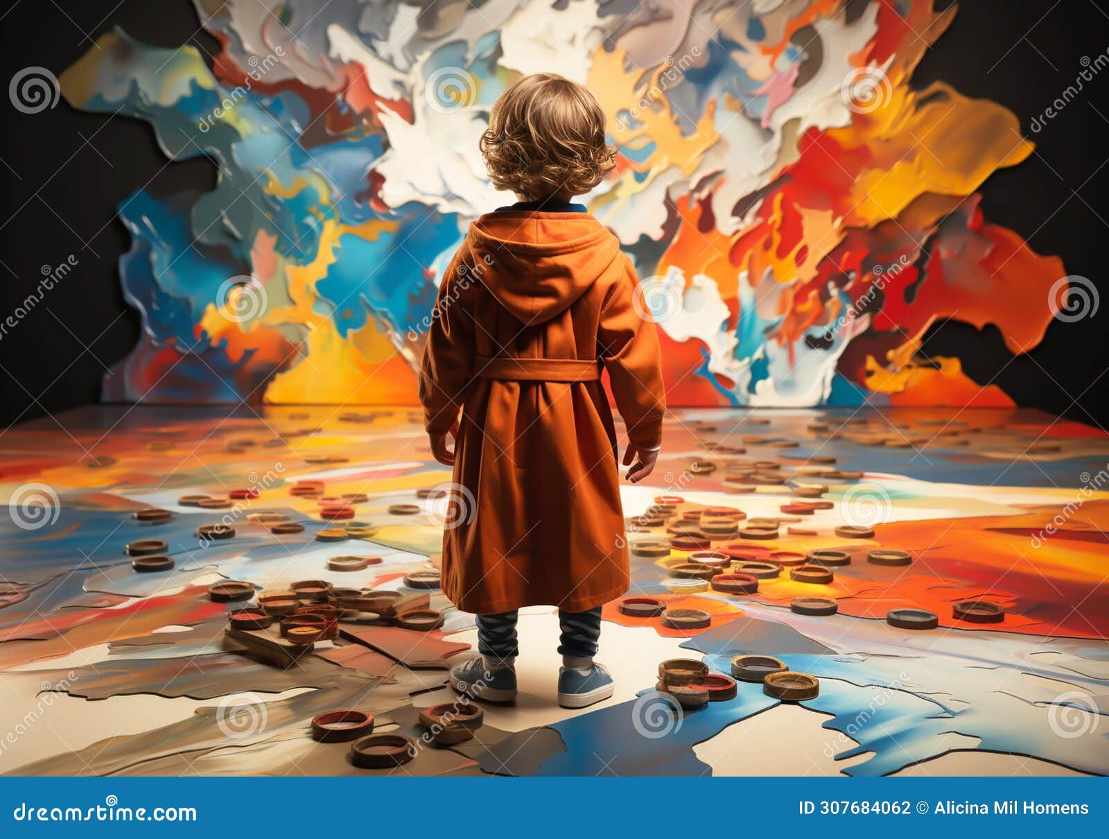 Asperger Child Disease Cartoon Vector | CartoonDealer.com #295894371