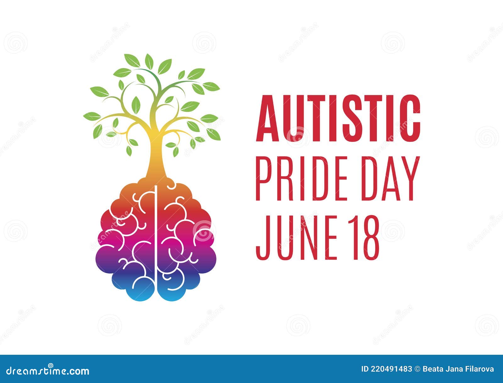 Autistic Pride Day vector stock vector. Illustration of graphic - 220491483
