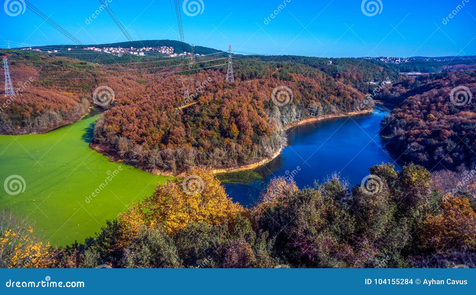 Autmn Fall November Colorful Landscape Stock Photo - Image of landscape ...