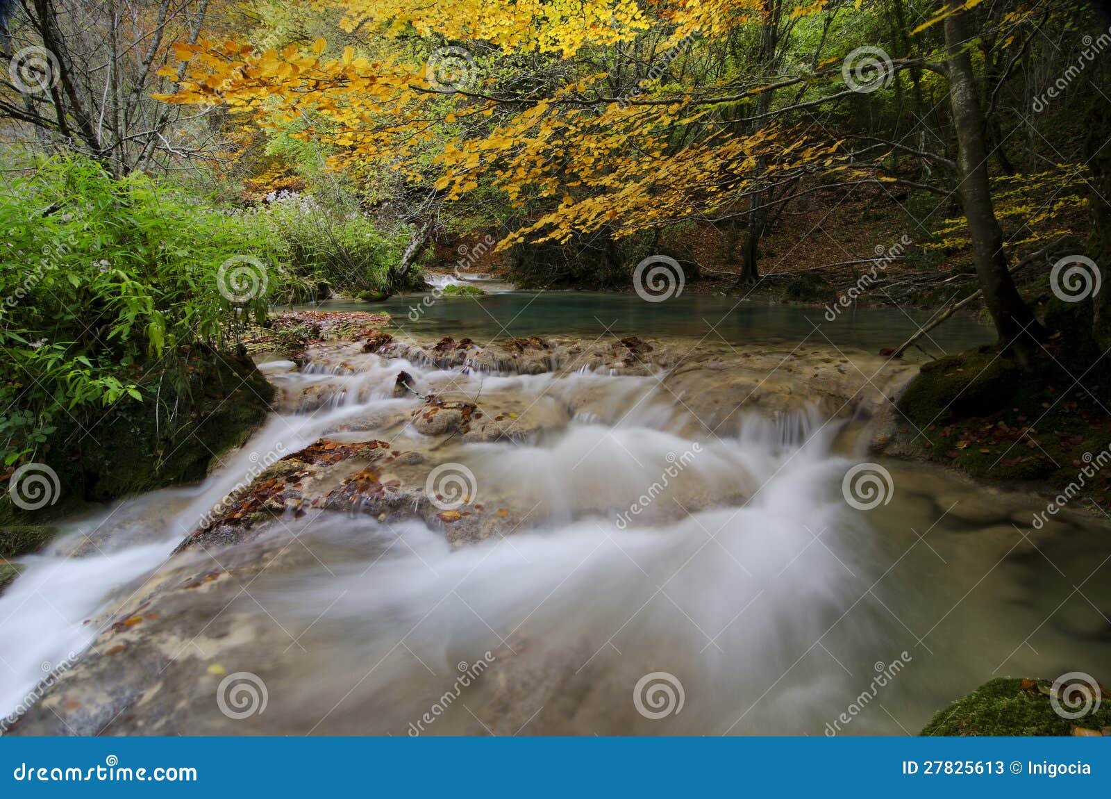 Autmun river stock image. Image of peaceful, nature, beauty - 27825613