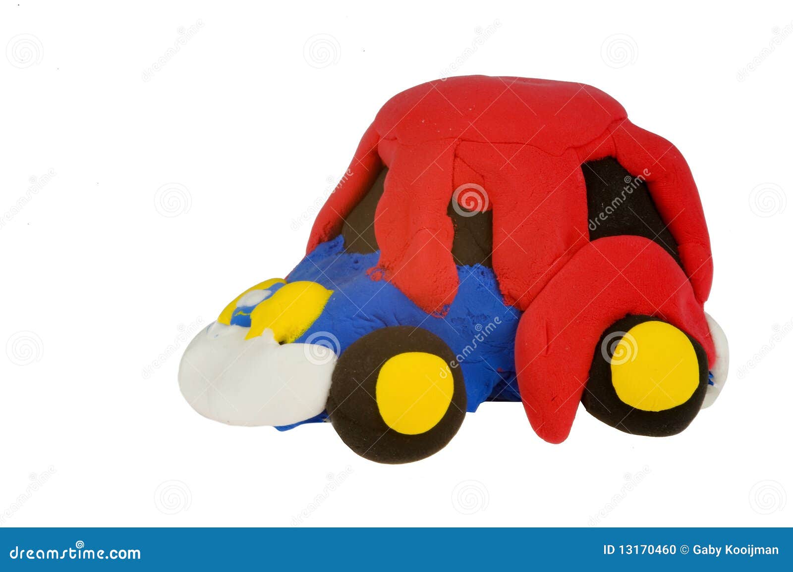 Auto stockfoto. Bild von spiel, bunt, lehm, auto, farbe - 13170460