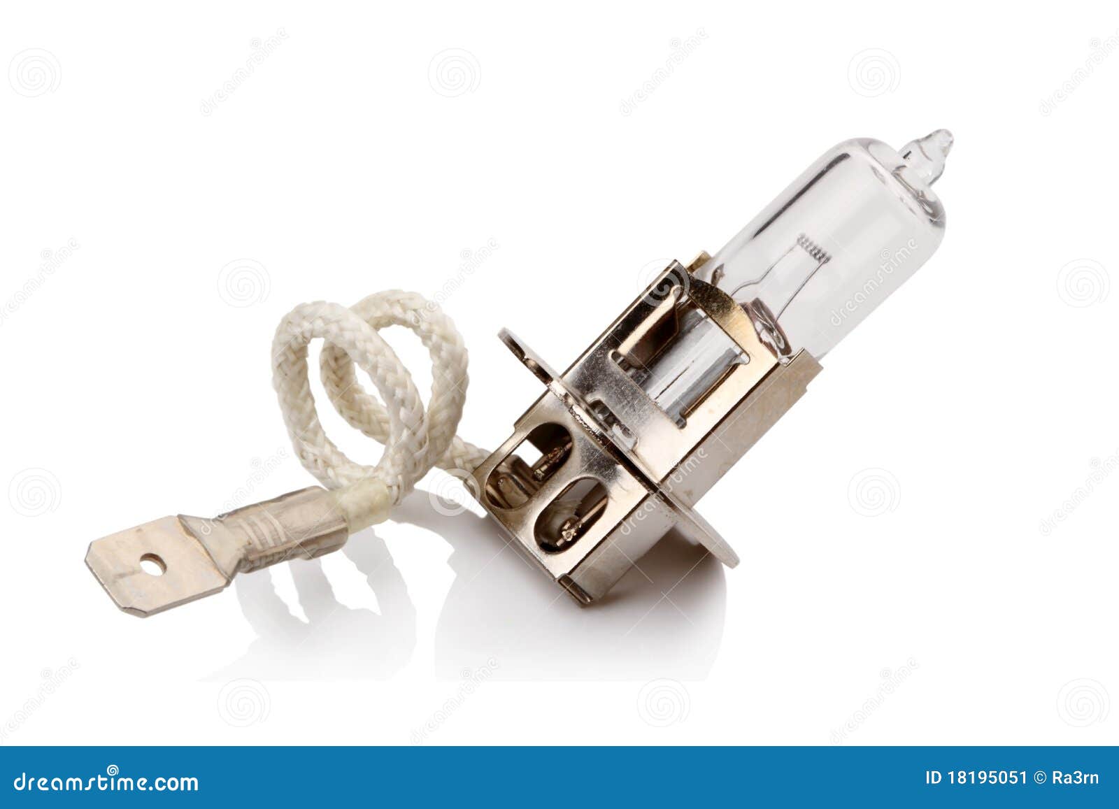 Auto bulb on white stock image. Image of metal, lighting - 18195051