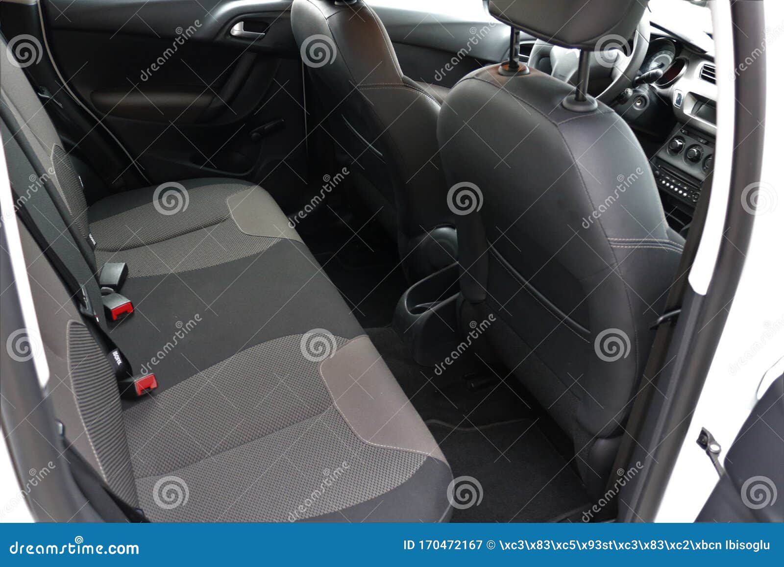 Auto Cabin with Back Seats. Stock Image - Image of seat, drive: 170472167