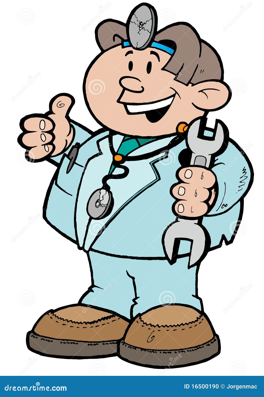 Auto Car Doctor stock vector. Illustration of stethoscope - 16500190