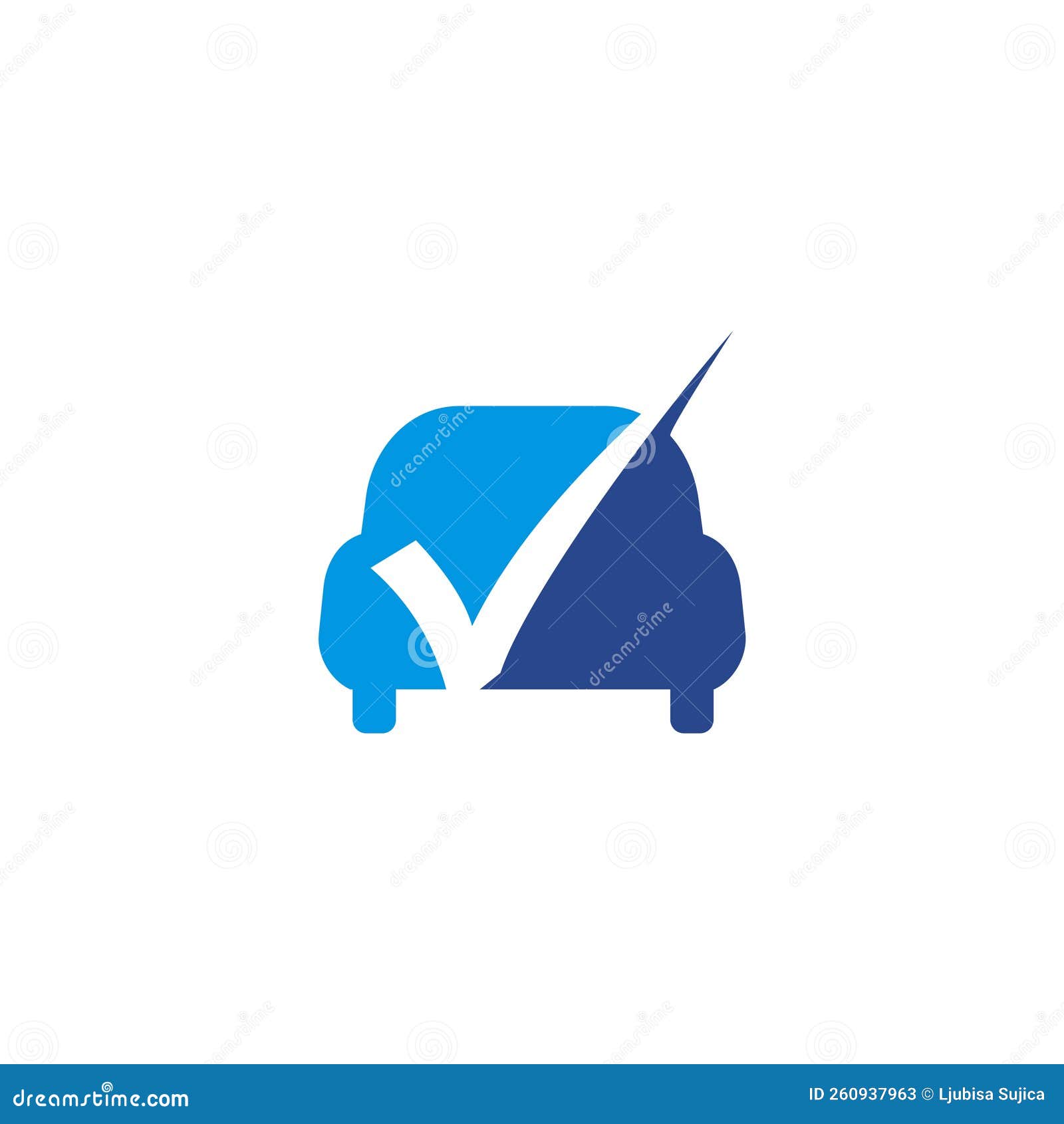 Auto Car Logo Icon Isolated on White Background Stock Vector ...