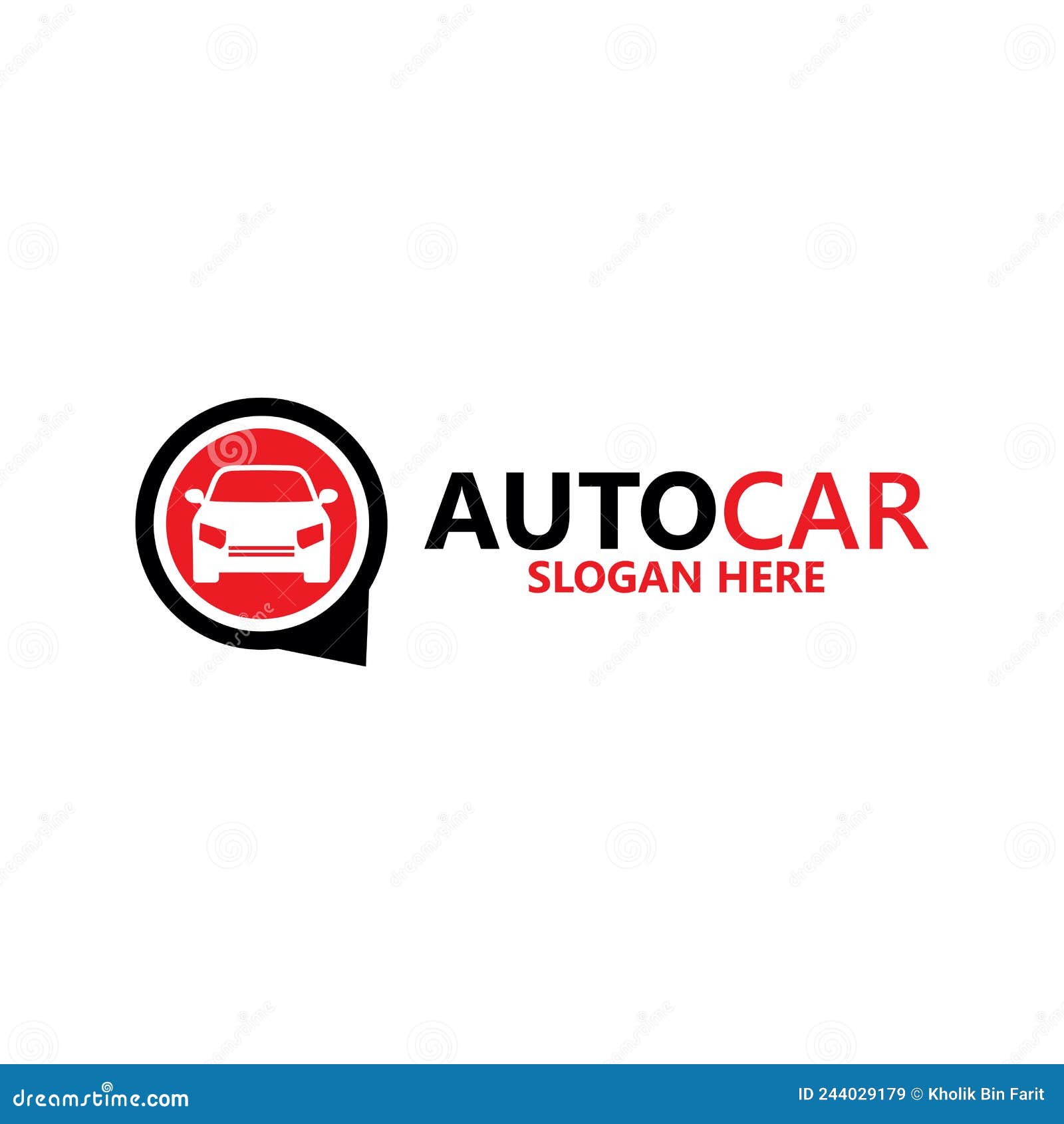 Auto Car Logo Vector Design Template Stock Vector - Illustration of ...