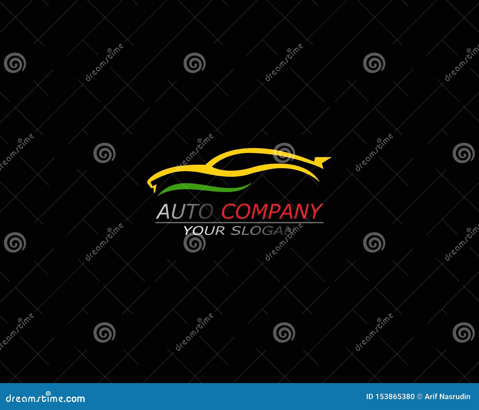 Auto Car Logo Inspiration Template Design Stock Illustration ...