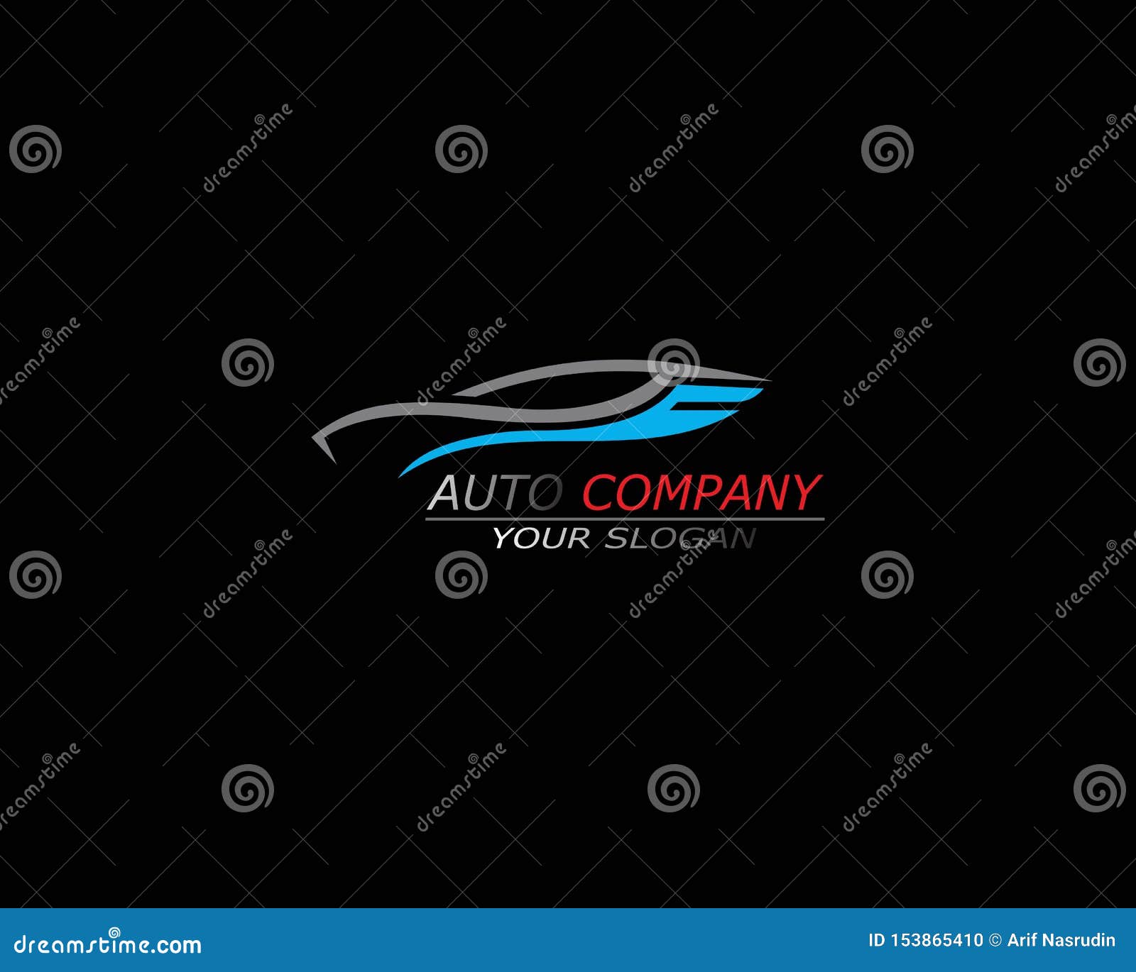 Auto Car Logo Inspiration Template Design Stock Illustration ...