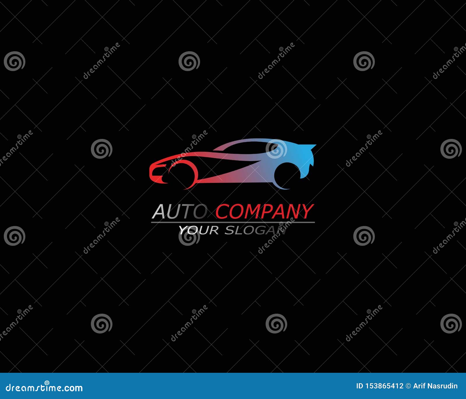 Auto Car Logo Inspiration Template Design Stock Illustration ...