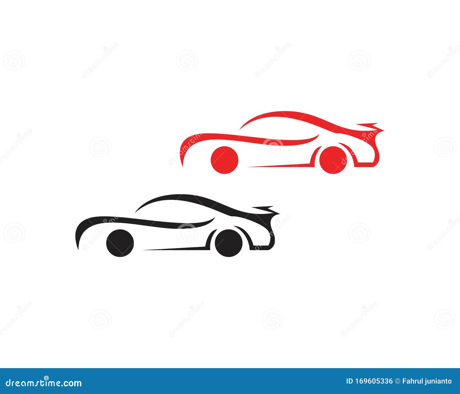 Auto Car Race Logo Vector Template Stock Illustration - Illustration of ...