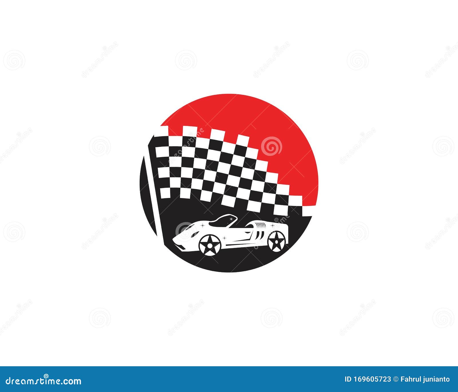 Auto Car Race Logo Vector Template Stock Illustration - Illustration of ...