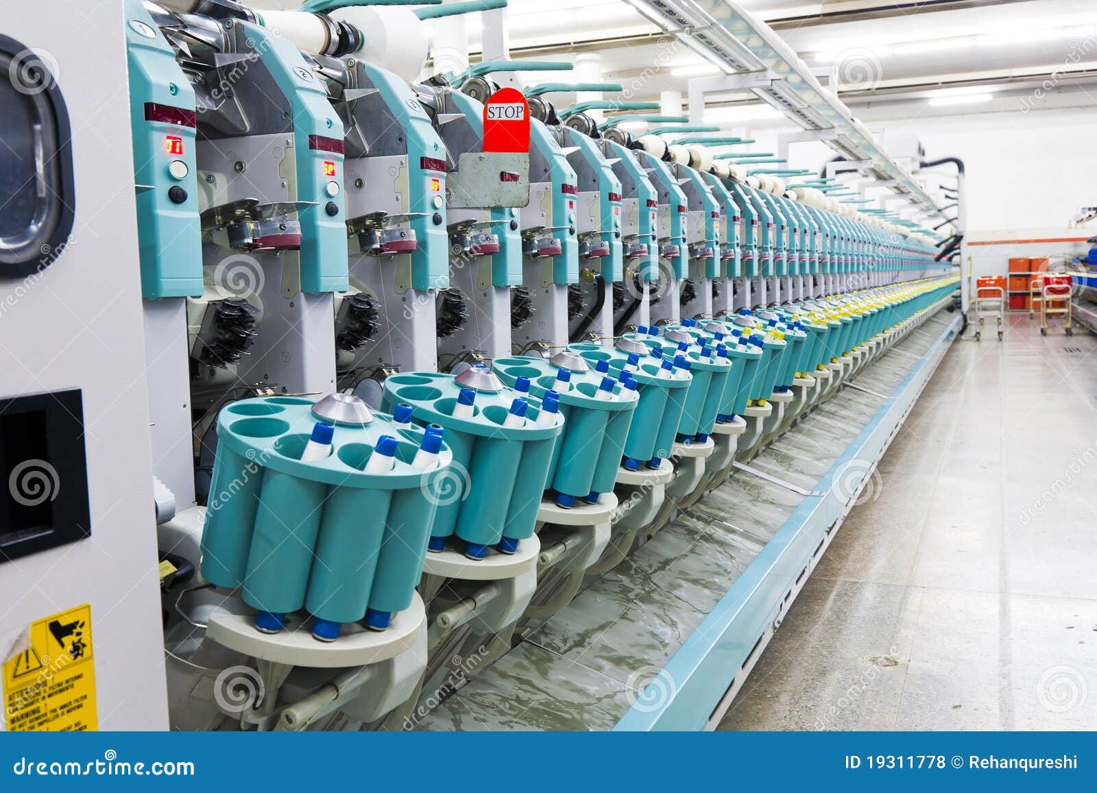 Auto cone machine stock photo. Image of together, work - 19311778