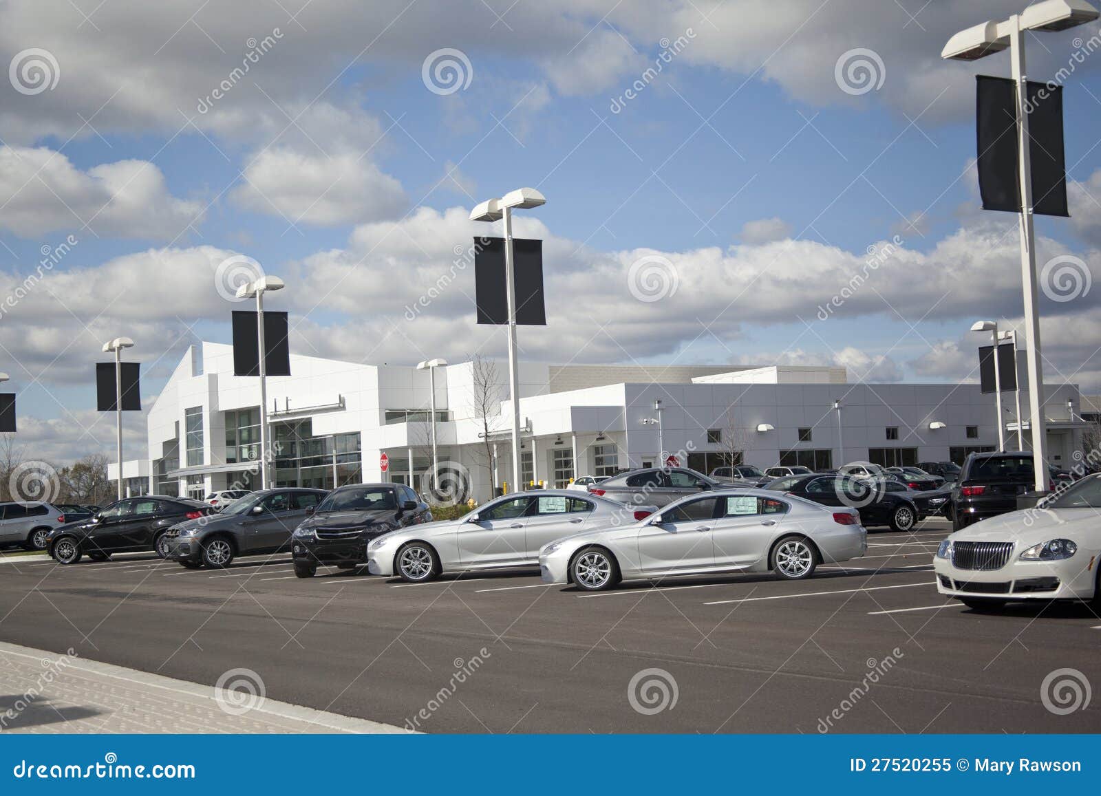 Auto_Dealership_Car_Lot stock image. Image of automobile - 27520255