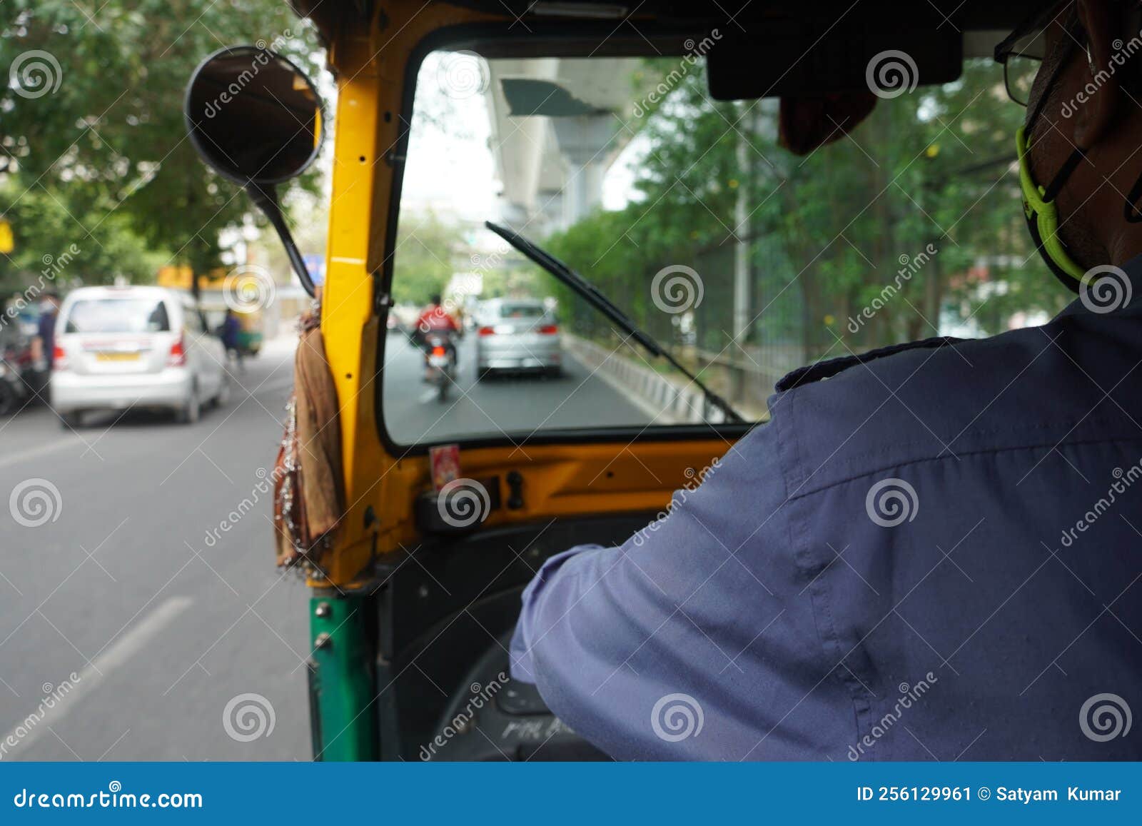 Auto Driver Image from Back Side on Road Editorial Photo - Image of ...