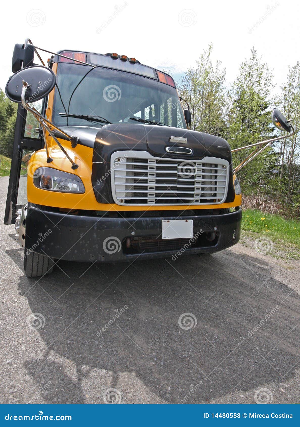 Auto escolar foto de stock. Imagem de amarelo, escola - 14480588