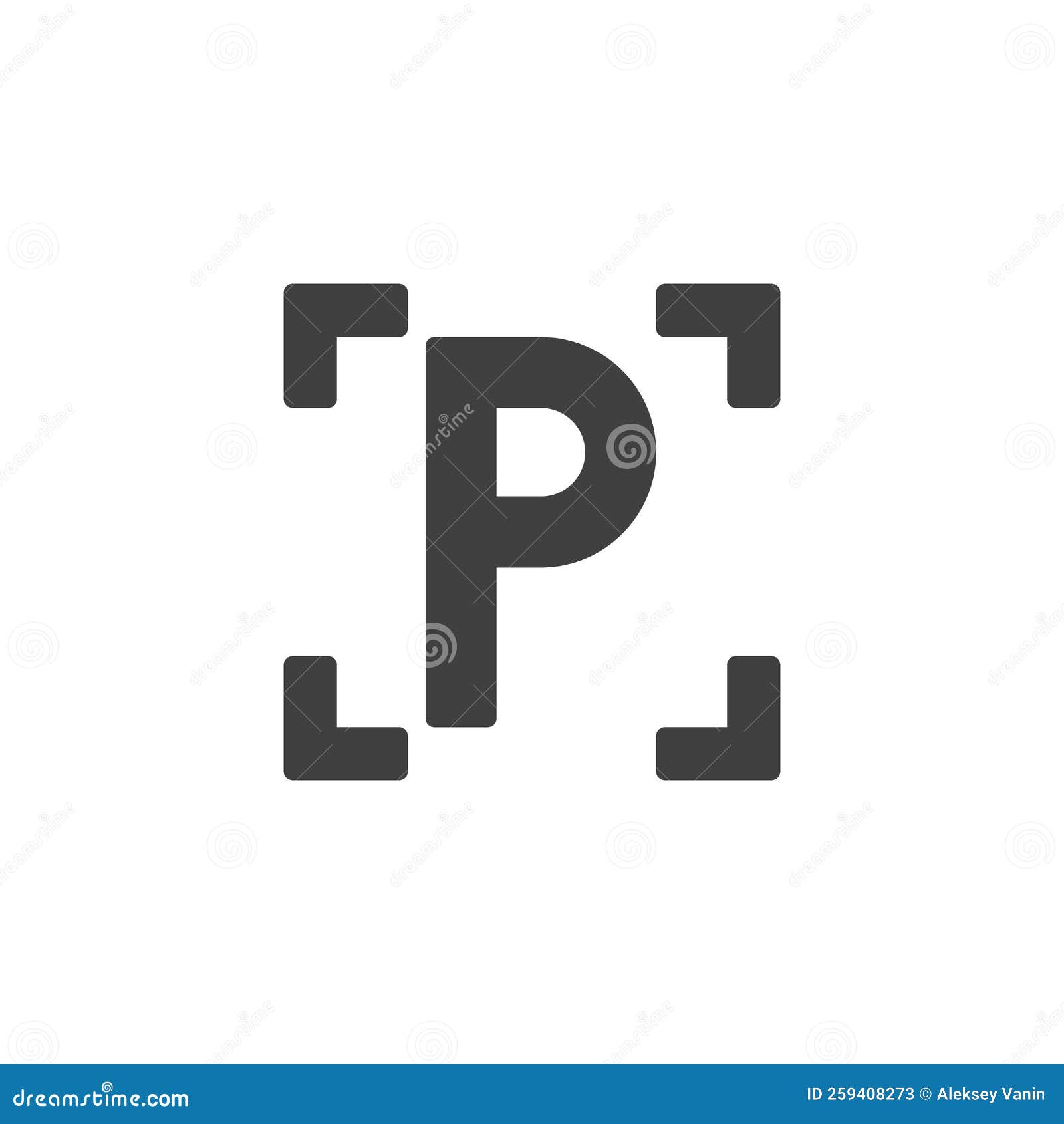 Auto Exposure Programmed Vector Icon Stock Vector - Illustration of ...