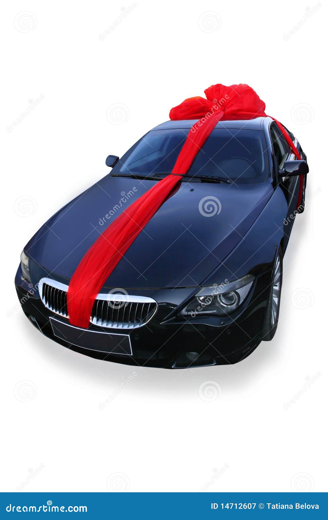 Auto - Geschenk stockbild. Bild von scheinwerfer, mode - 14712607