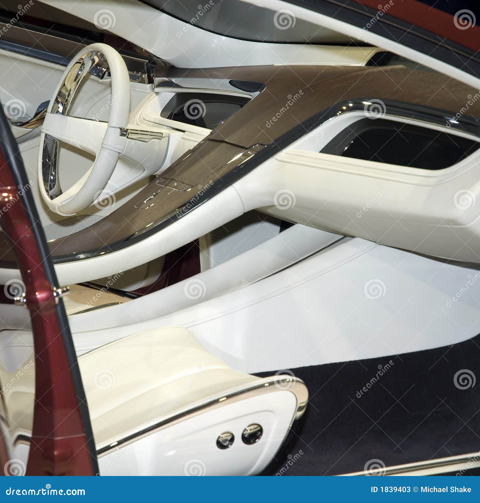 Auto-Innenraum stockbild. Bild von lincoln, auslegung - 1839403