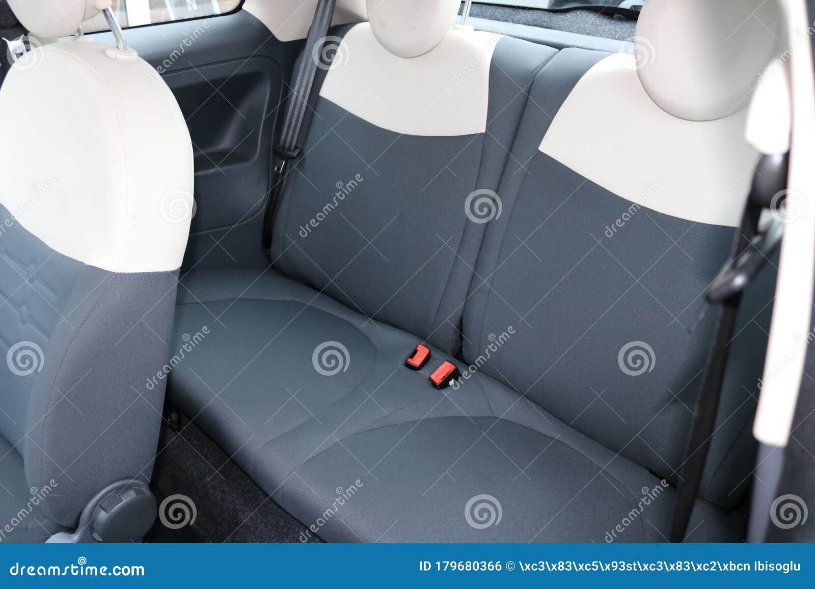 Auto Inside with Rear Seat. Stock Photo - Image of back, cabin: 179680366