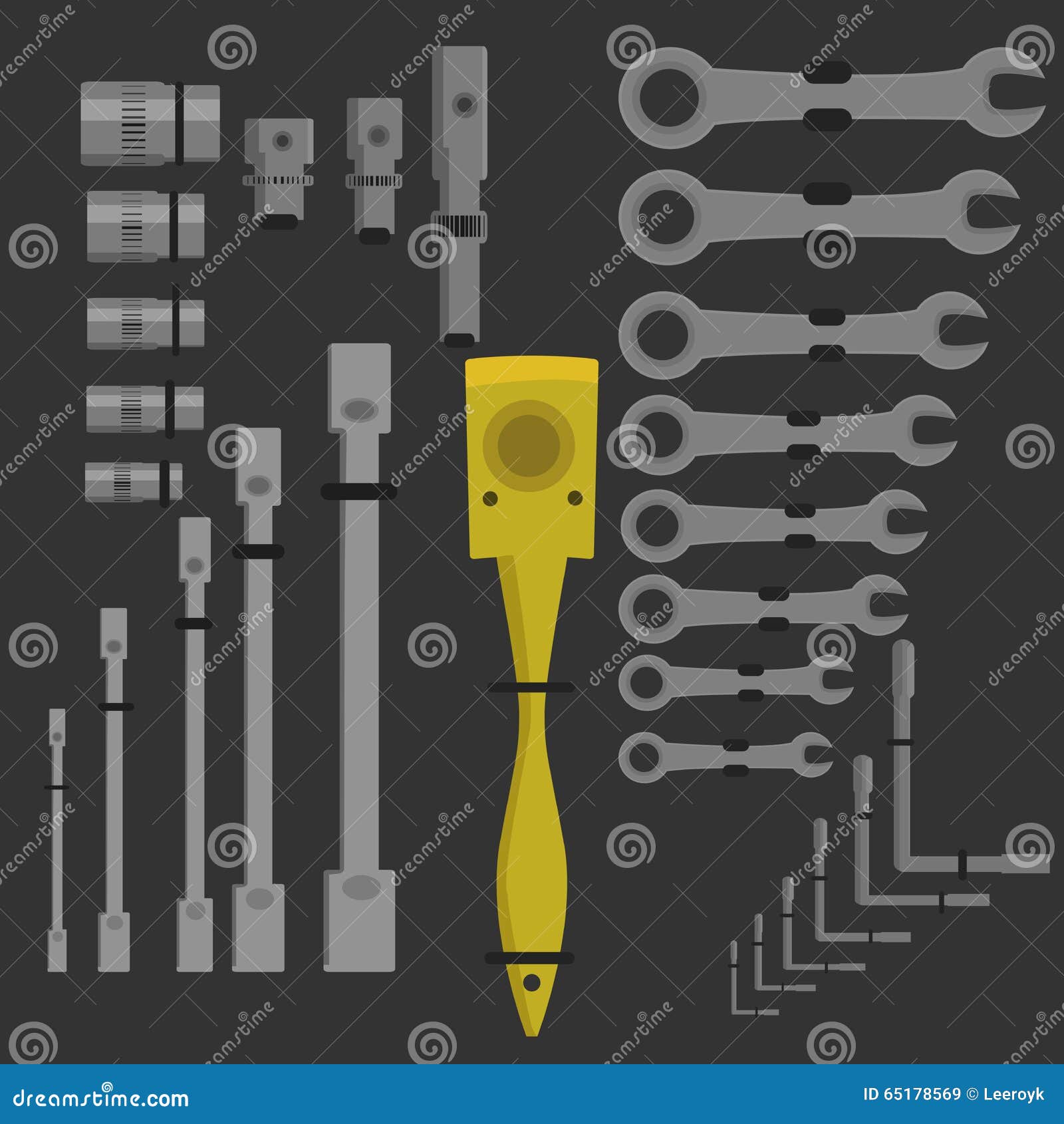 Auto instruments stock vector. Illustration of race, glow - 65178569