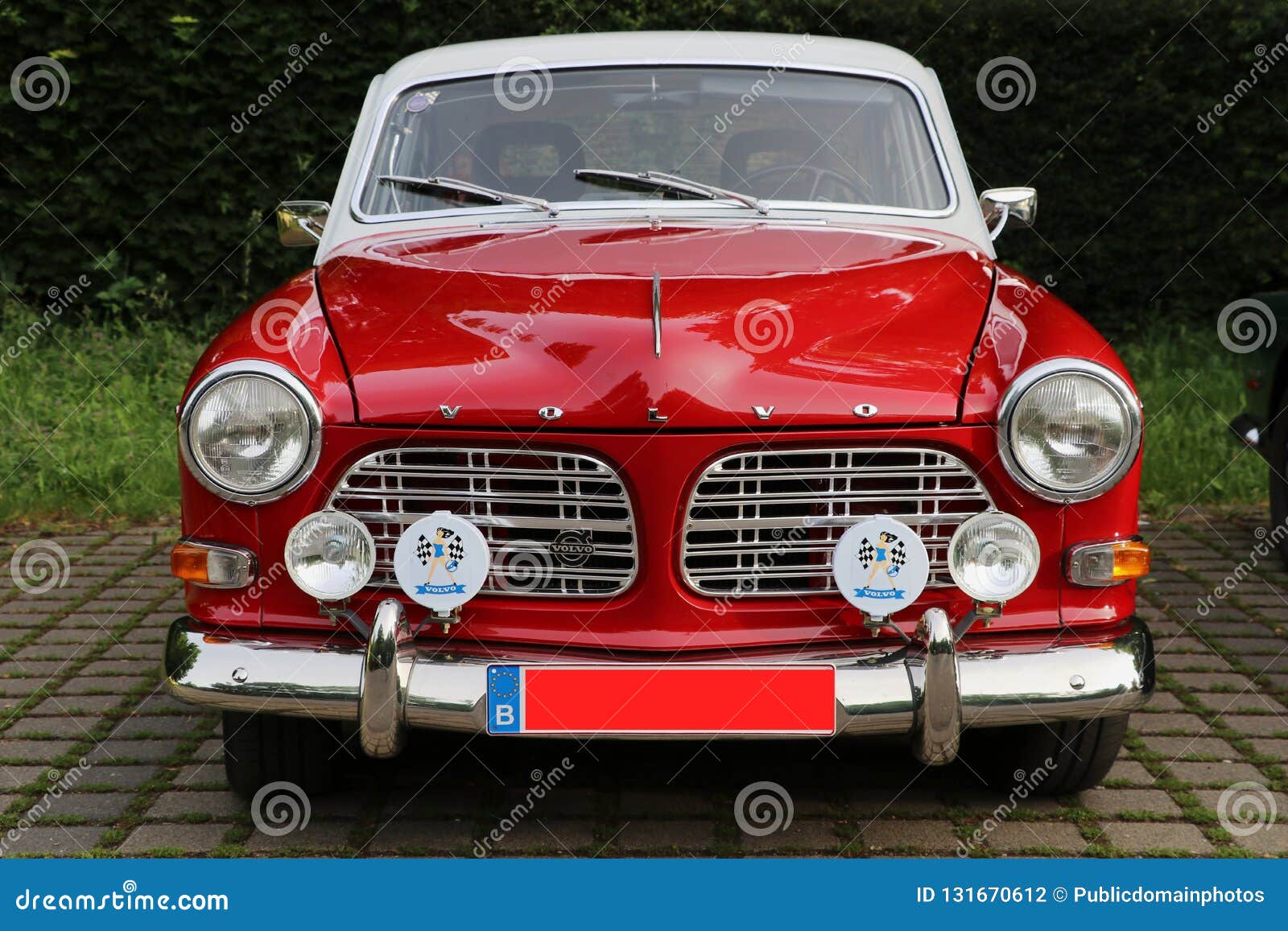 Auto, Kraftfahrzeug, Volvo Amazonas, Oldtimer Bild. Bild: 131670612