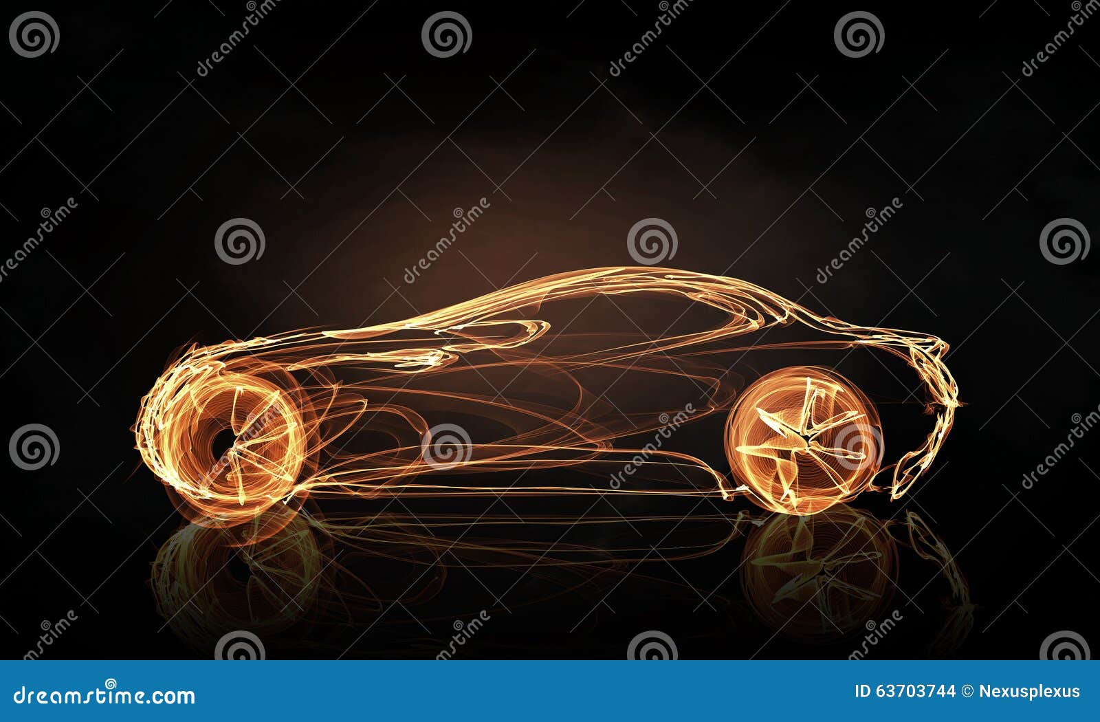 Auto licht symbool stock illustratie. Illustration of auto - 63703744