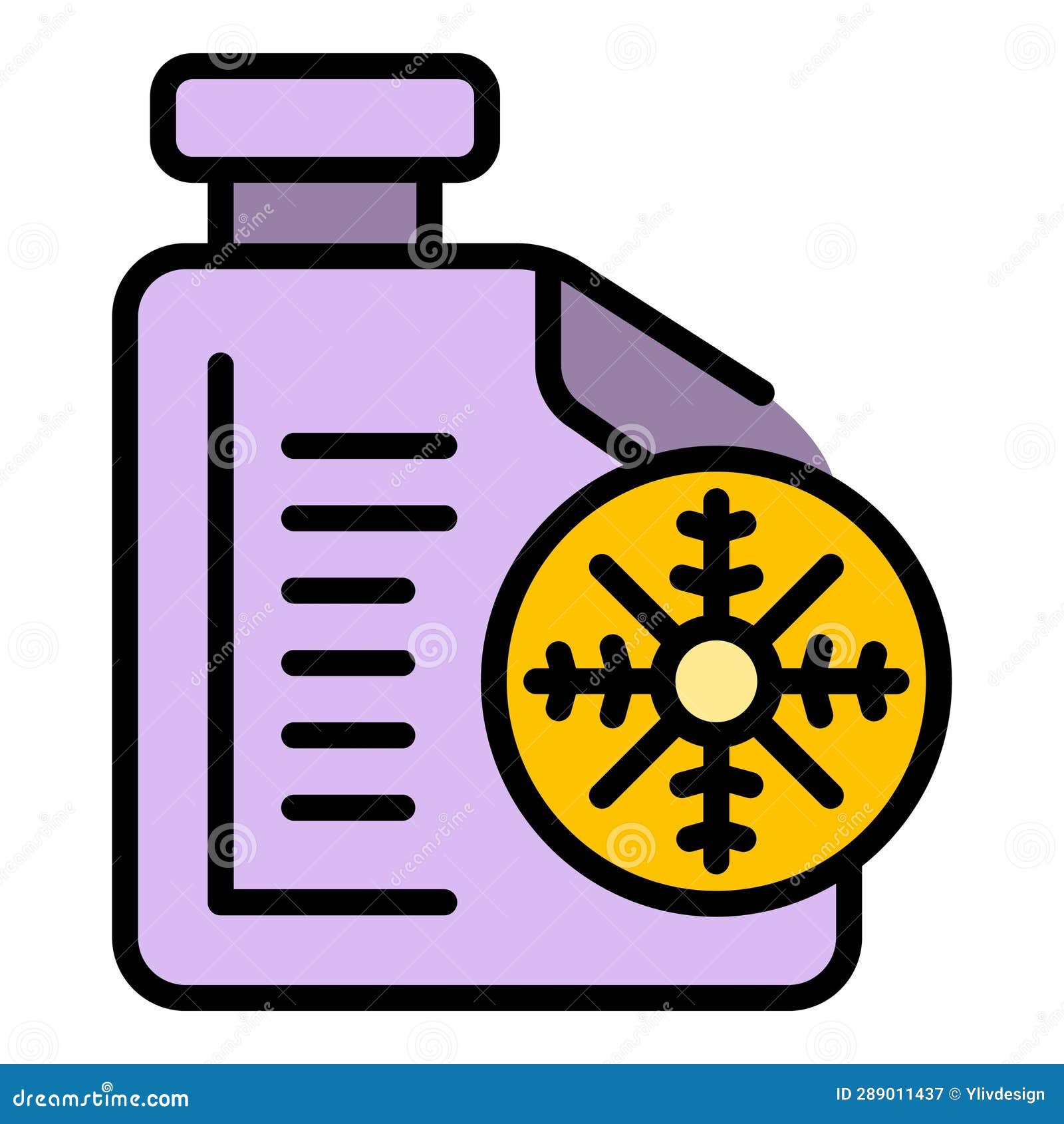 Auto Liquid Icon Vector Flat Stock Illustration - Illustration of coolant, tank: 289011437
