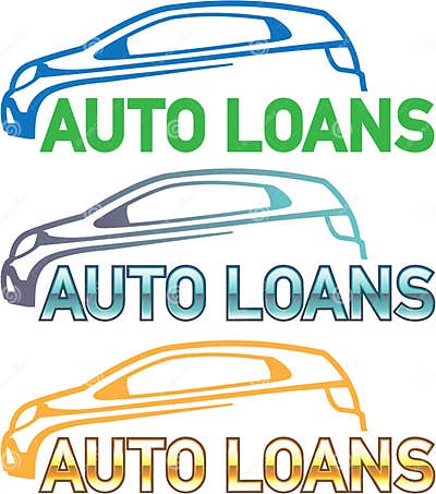 Auto Loan Vector stock vector. Illustration of finance - 62572874
