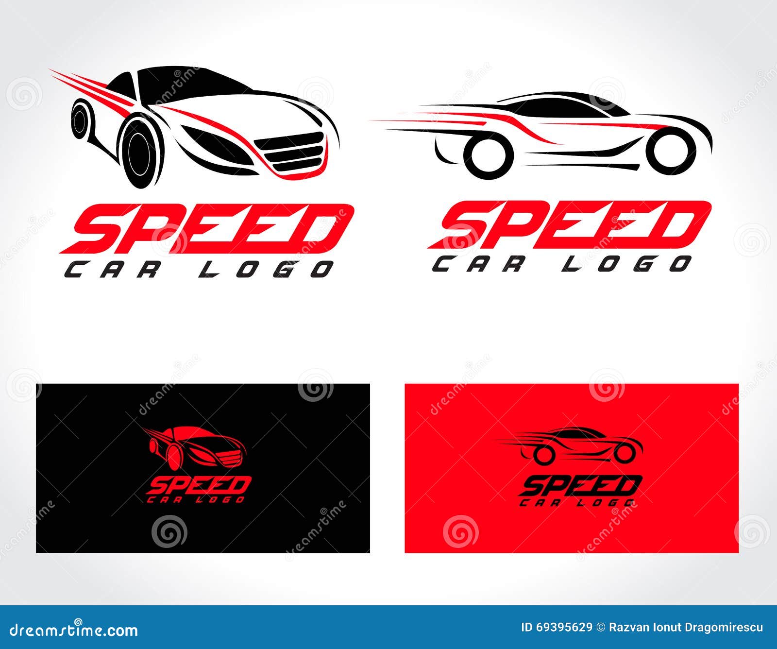 Auto Logo Design vector illustratie. Illustration of symbool - 69395629