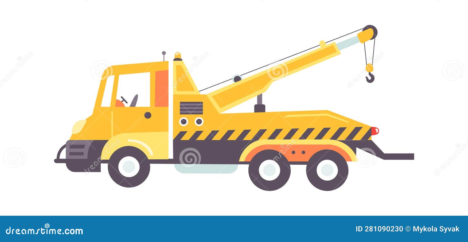 Auto-Manipulator Special Vehicle Stock Vector - Illustration of loader ...