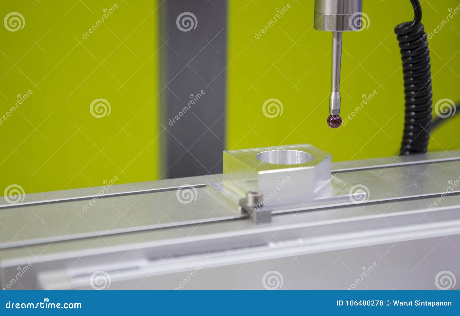 Auto Measuring Machine , CMM Stock Photo - Image of geometry, measure ...