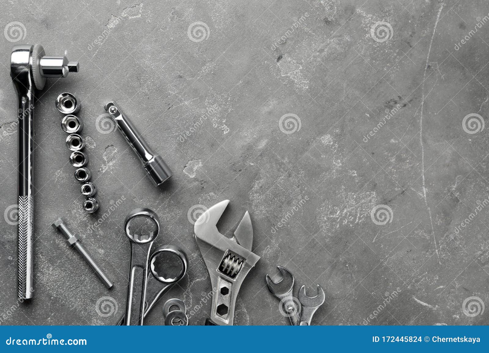 Mechanic Tools Royalty-Free Stock Photography | CartoonDealer.com #15681947