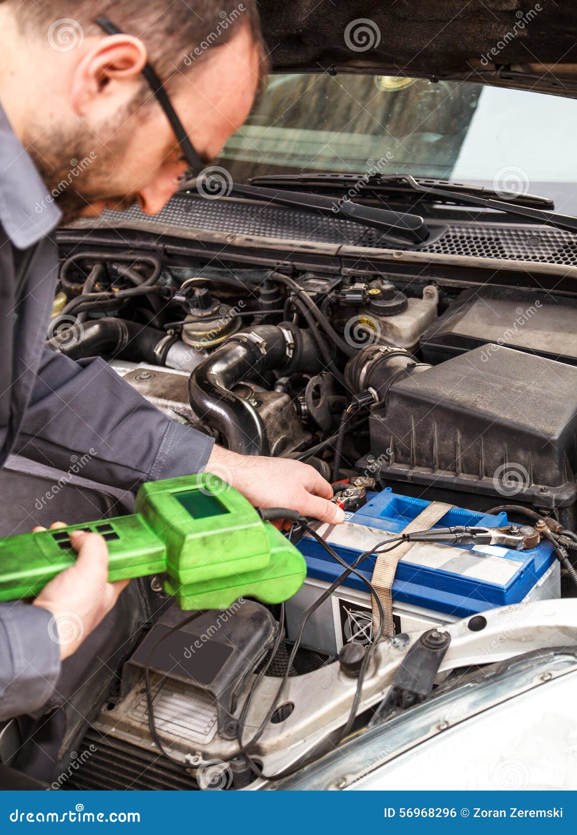 Auto mechanic stock photo. Image of human, adult, horizontal - 56968296