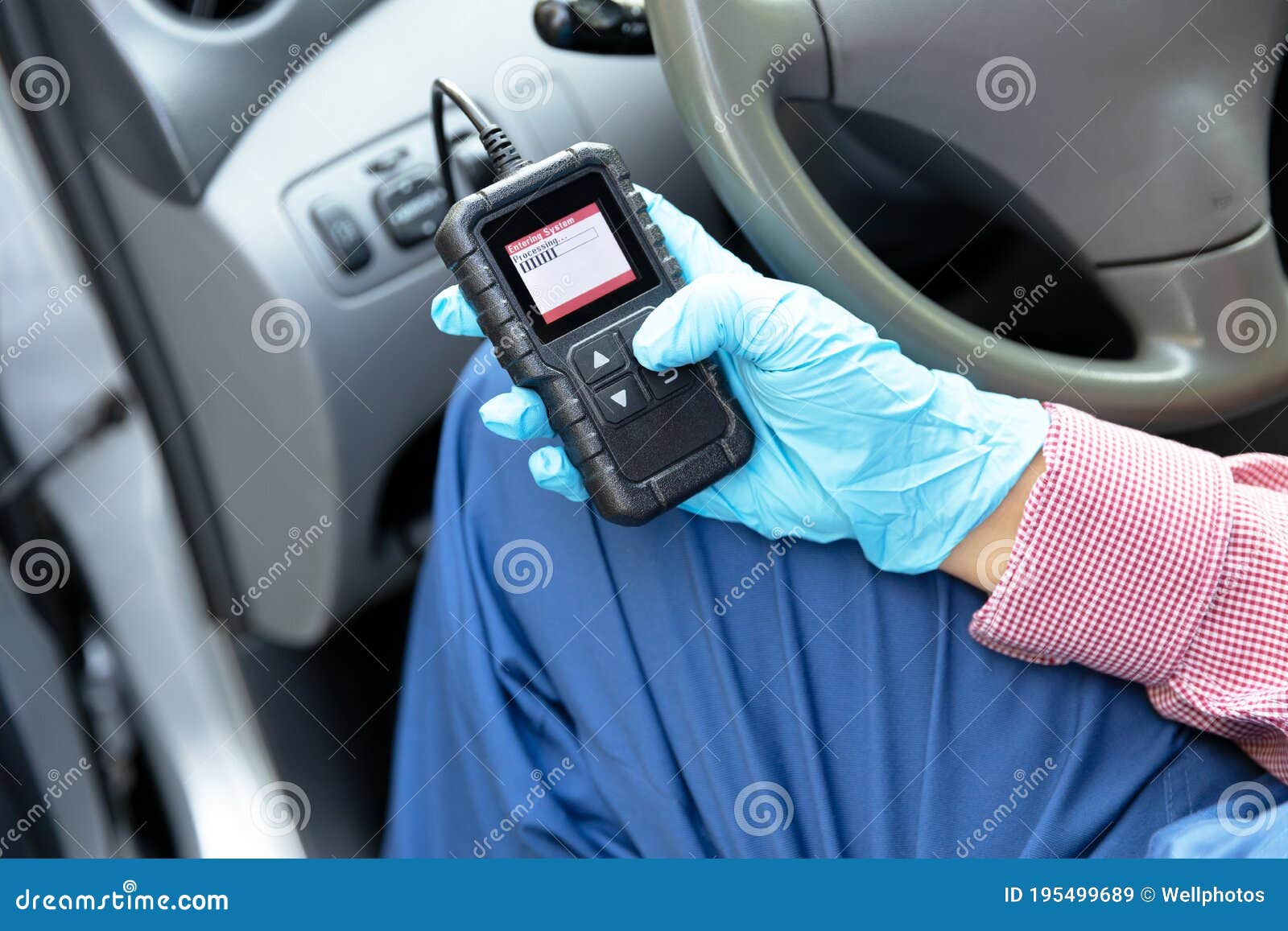 Automotive Scan Tool for Car Diagnostic Stock Image - Image of mechanic ...