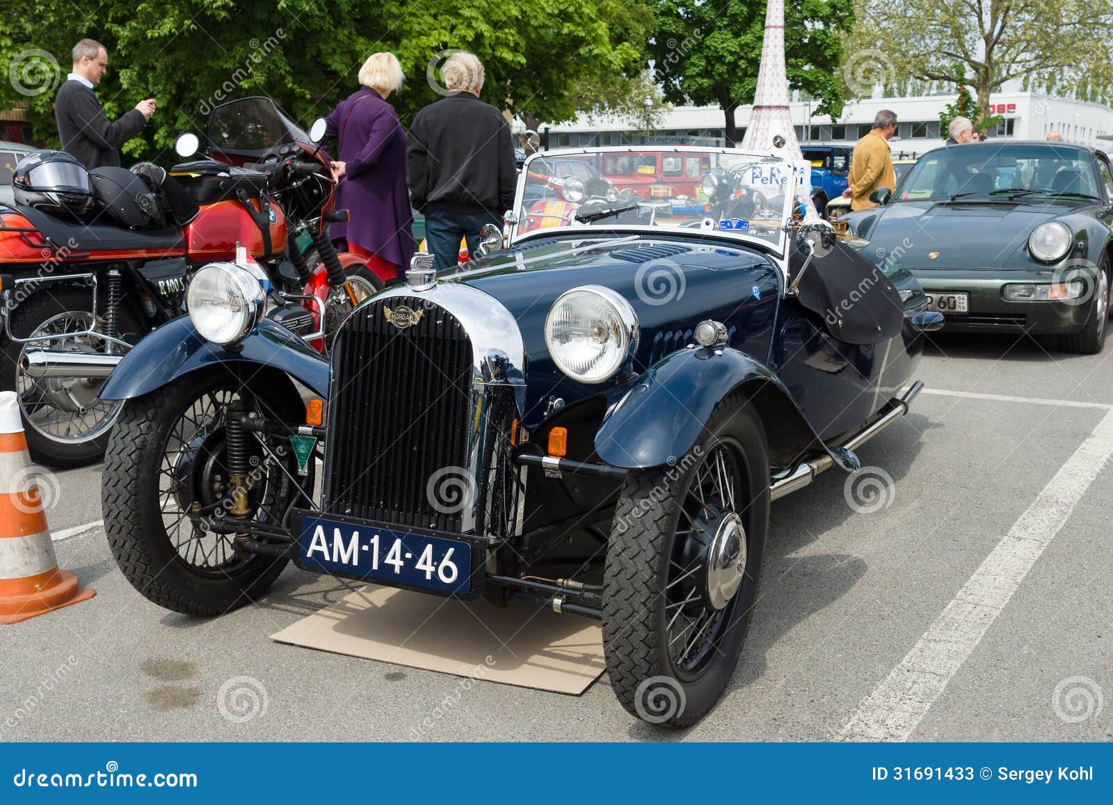 Auto Morgan, F-Reeksen Driewielers Redactionele Stock Foto - Image of ...