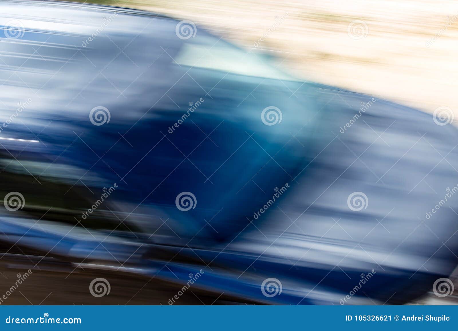 Auto in Motion As an Abstract Background Stock Image - Image of travel ...
