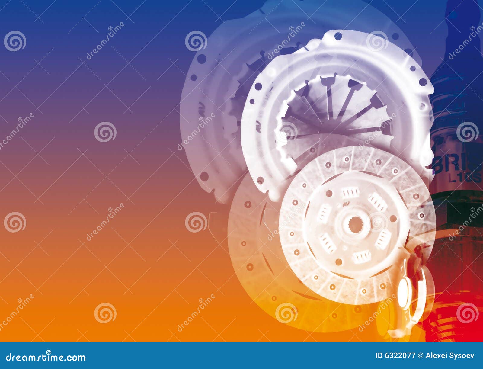 Red Abstract Rotor Blade Rotates. Technical Symbol Or Logo On A White ...