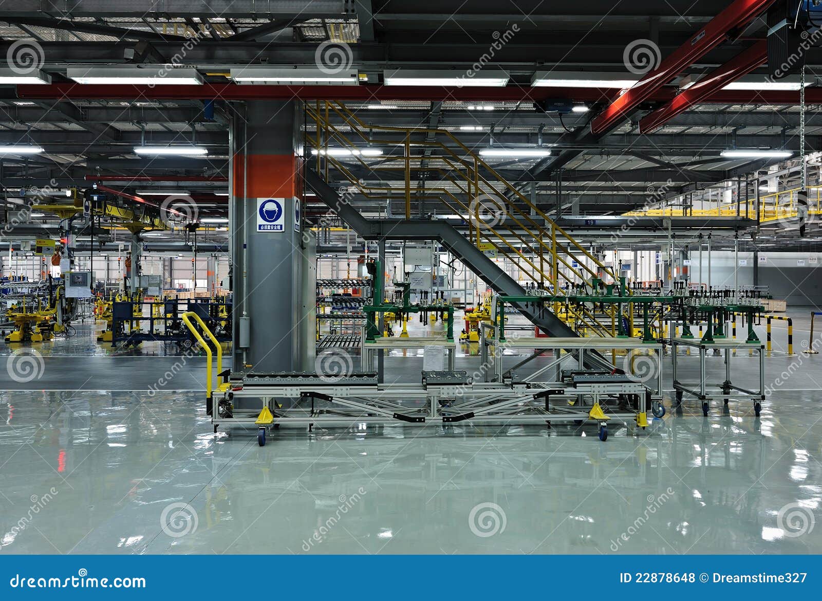 Auto parts plant stock photo. Image of clean, industry - 22878648