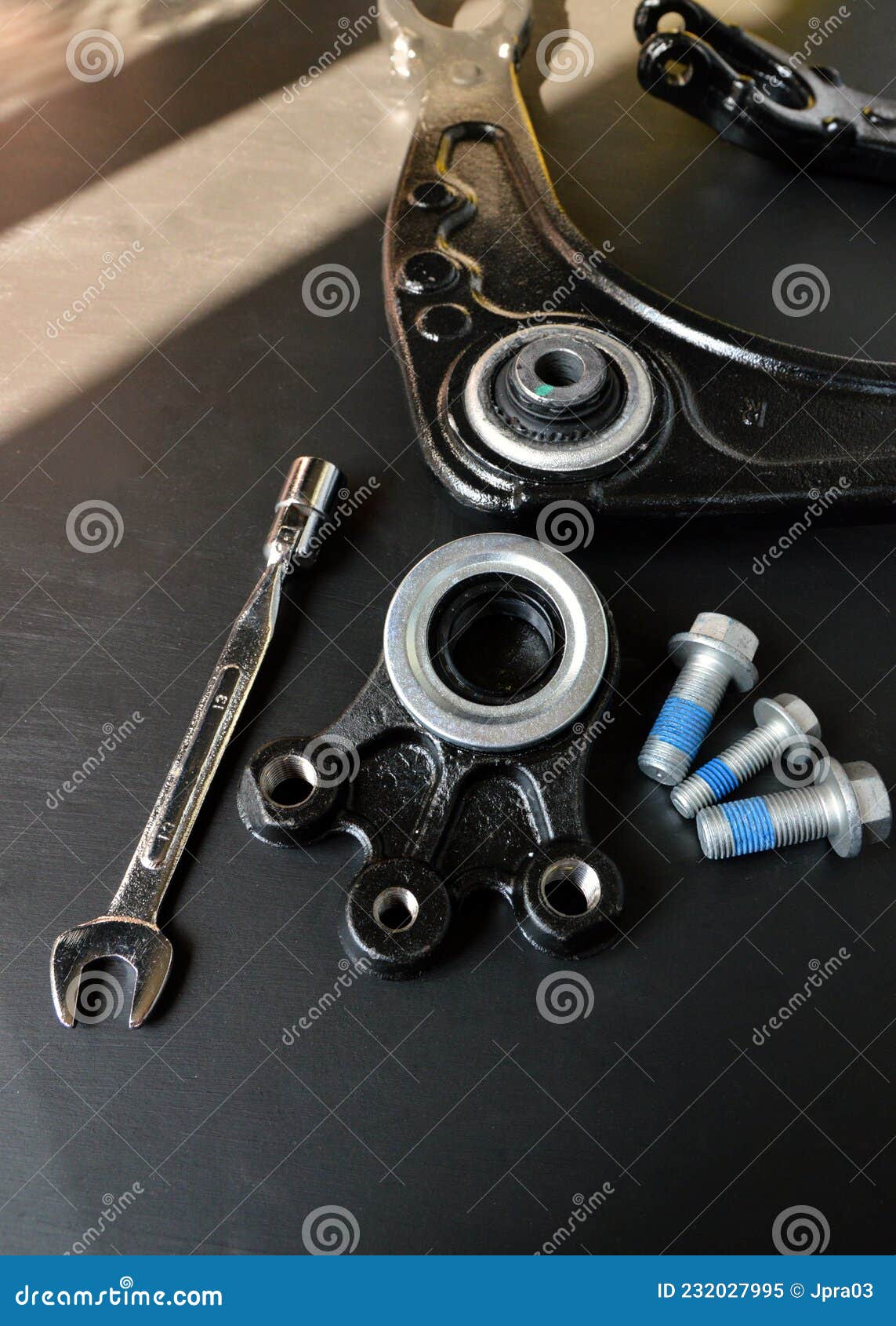 Auto Parts with Suspension Triangle Stock Image - Image of owner ...