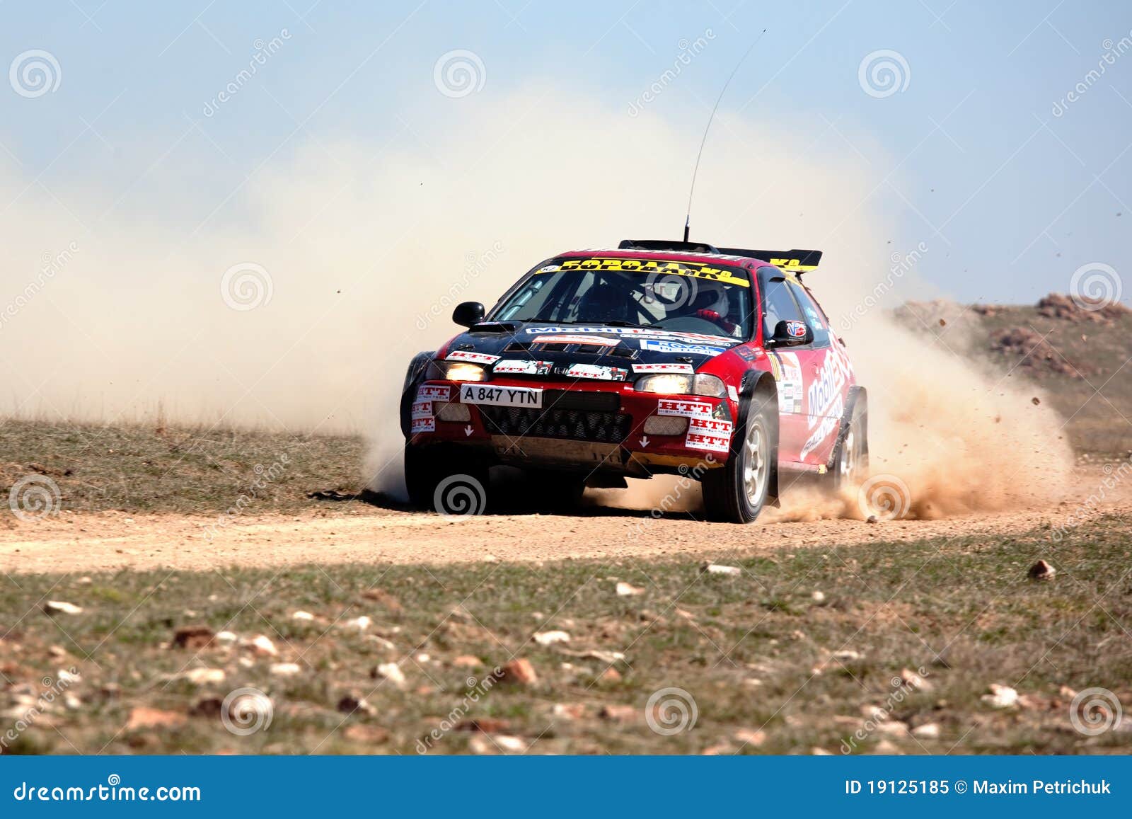 Auto Rally in Spring Desert Editorial Image - Image of road, land: 19125185