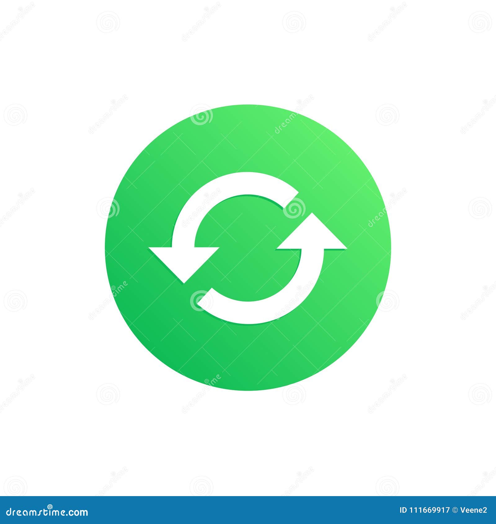 Auto Renew Icon stock illustration. Illustration of illustration ...